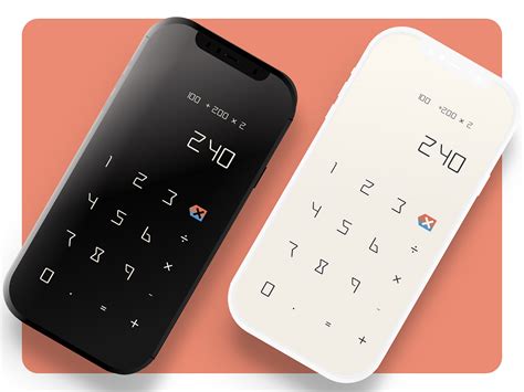 Calculator Minimalistic Ui By Anton Gor On Dribbble