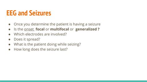 Epilepsy Monitoring Unit Emu Protocols Pptx