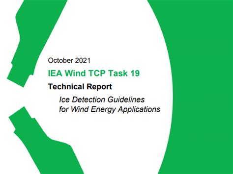 Task 19 IEA Wind TCP