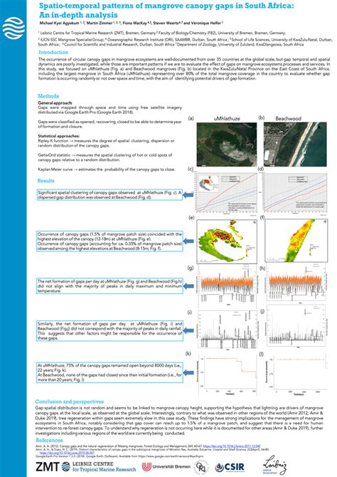Pdf Spatio Temporal Patterns Of Mangrove Canopy Gaps In South Africa