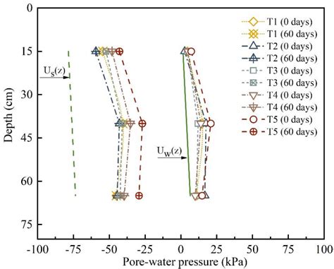 Pore Water Pressure Distributions At Different Times Download