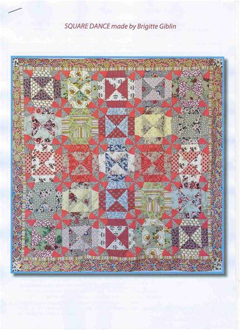Square Dance Quilt Pattern By Brigitte Giblin Patchwork On Pittwater