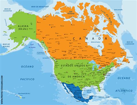 Mapas De America Del Norte Y Latinoamerica Mapa De America Del Sur