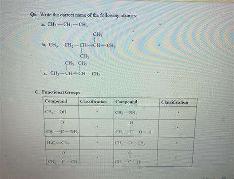 solved b alkanes b 1 structures and names of alkanes