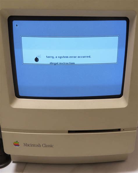 Macintosh Classic With Error By Eric2b01 On Deviantart