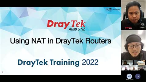 Draytek Online Workshop Using Nat In Draytek Routers Youtube