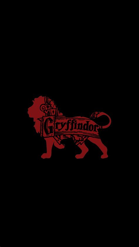 Download Gryffindor Lion Crest Art Wallpaper