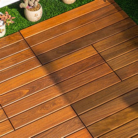 Classical Outdoor Patio Interlocking Composite Outdoor Flooring