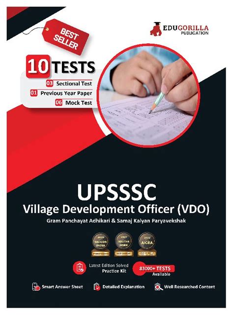 Upsssc Vdo 2023 Panchayat Officer Exam Book Edugorilla Community