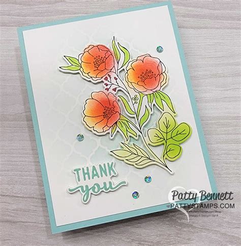 Fresh Cut Stems Flower Cards With Masks