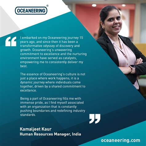 Kamaljeet Kaur On Linkedin Glad To Be Featured On Oceaneerings Page 13 Comments