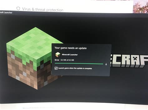 Error Trying To Update Launcher R Minecraft