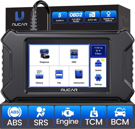 Amazon Com MUCAR CS5 OBD2 Scanner Car Scanner Diagnostic Tool For 5 System ABS SRS BCM Engine