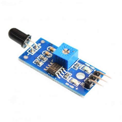 jual sensor deteksi api flame sensor detection module arduino jakarta barat ardushop id