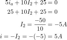 Simple Mesh Current Analysis For Electric Circuits