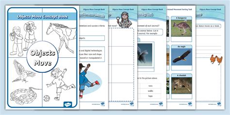 Objects Move Concept Book Teacher Made Twinkl