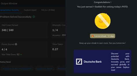 Sai Siddhanth On Linkedin Geekstreak2024 Deutchebank