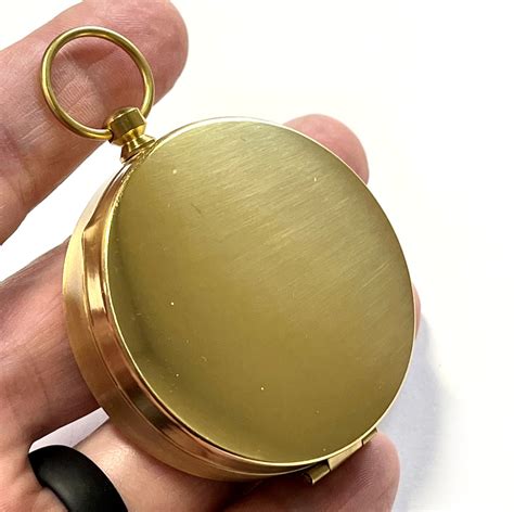 Orbit Brass Pocket Compass The Compass Store