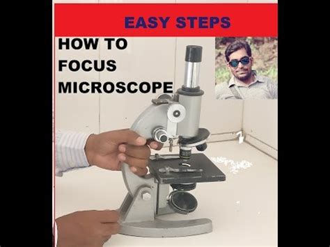 HOW TO FOCUS MICROSCOPE EASY WAY ONLINE TUITION
