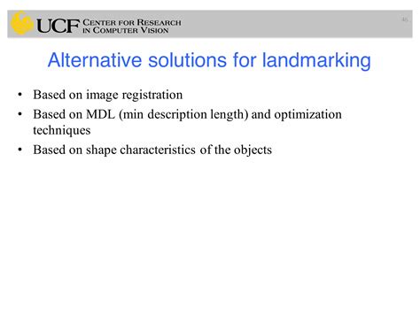 lec12 shape models and medical image segmentation ppt