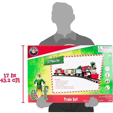 Elf Ready To Play Train Set By Lionel 36 Piece Set Retrofestiveca