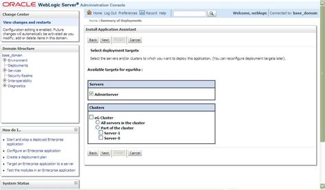 Configuring A Oracle Weblogic Server 11g And Above