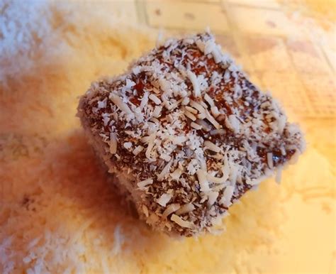 레밍턴 케이크 만들기