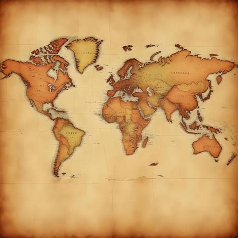 World Old Map Antique Cartography Historical Geography Vintage Maps