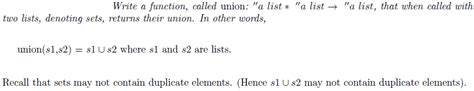 Solved Write Function In Sml Language If You Do Not Know