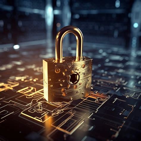 Premium Photo Photo Of A Lock And Key Symbolizing Secure Data Protection
