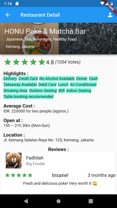 github pardosa flutter zomato listing restaurants around jakarta from zomato api