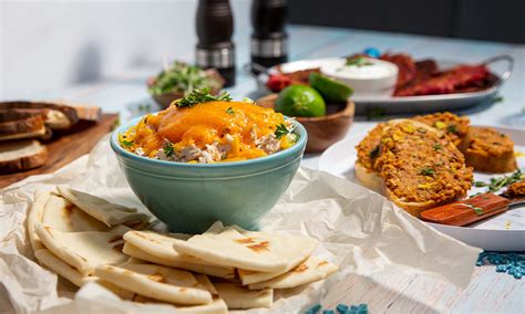 Warm Tuna Melt Dip With Naan Bread Oceans
