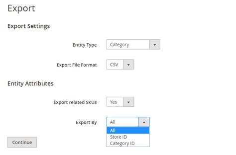 User Guide Magento 2 Import Export Categories Extension