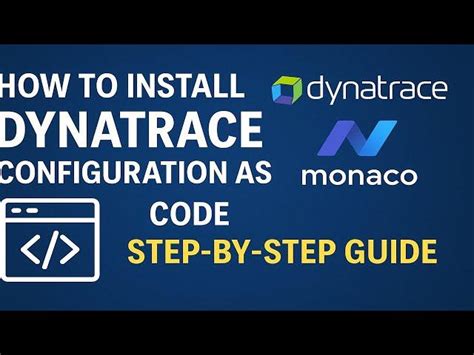 Apm Dynatrace Freelancer On Linkedin Install Dynatrace Configuration As Code Via Monaco