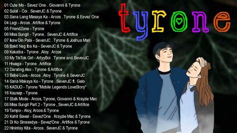 Tyrone Nonstop Playlist Music Best Of Tyrone Playlist Full Album Sevenjc Tyrone Pinoy Rap