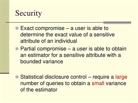 Ppt Security Control Methods For Statistical Database Powerpoint Presentation Id5691879
