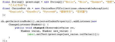Using Javafx Ui Controls Choice Box Javafx 2 Tutorials And Documentation