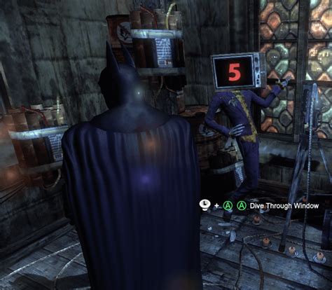 Is There A Lore Reason Why Jonkler Put A Tv On His Head Is He Stupid R Batmanarkham