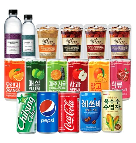 미니 캔음료 30캔 무료배송 콜라 사이다 주스 파우치커피 티몬