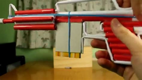 ساخت تفنگ کاغذی با قابلیت شلیک