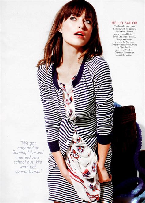 Icon Spreads Olivia Wilde Glamour June 2011