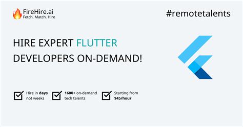 Hire Best Flutter Developers Available Now