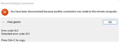 How To Fix Error Code 0x3 “you Have Been Disconnected Because Another