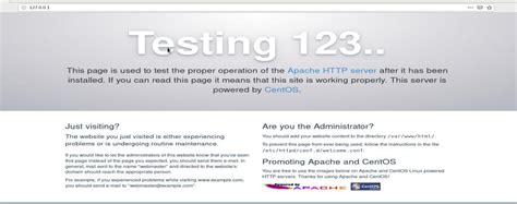 How To Install The Apache Web Server On Centos Geeksforgeeks