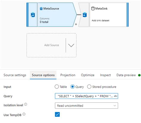 how to load data from azure sql to delta table workspacedb in lake database using data flow