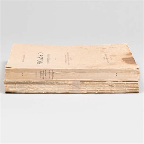 Bernhard Geiser Picasso Peintre Graveur Tome Ii Catalogue Raisonné De Loeuvre Gravé Et Des
