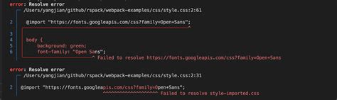 Resolve Failed Generates Wrong Error Span · Issue 610 · Web Infra Devrspack · Github