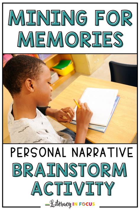 Personal Narrative Brainstorming Activity How To Pick A Topic In 2024 Middle School Writing