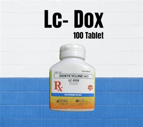 Lc Dox 100 Tablets Per Bottle Lazada Ph