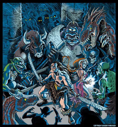 Sword And Sorcery In Color By Bryanbaugh On Deviantart